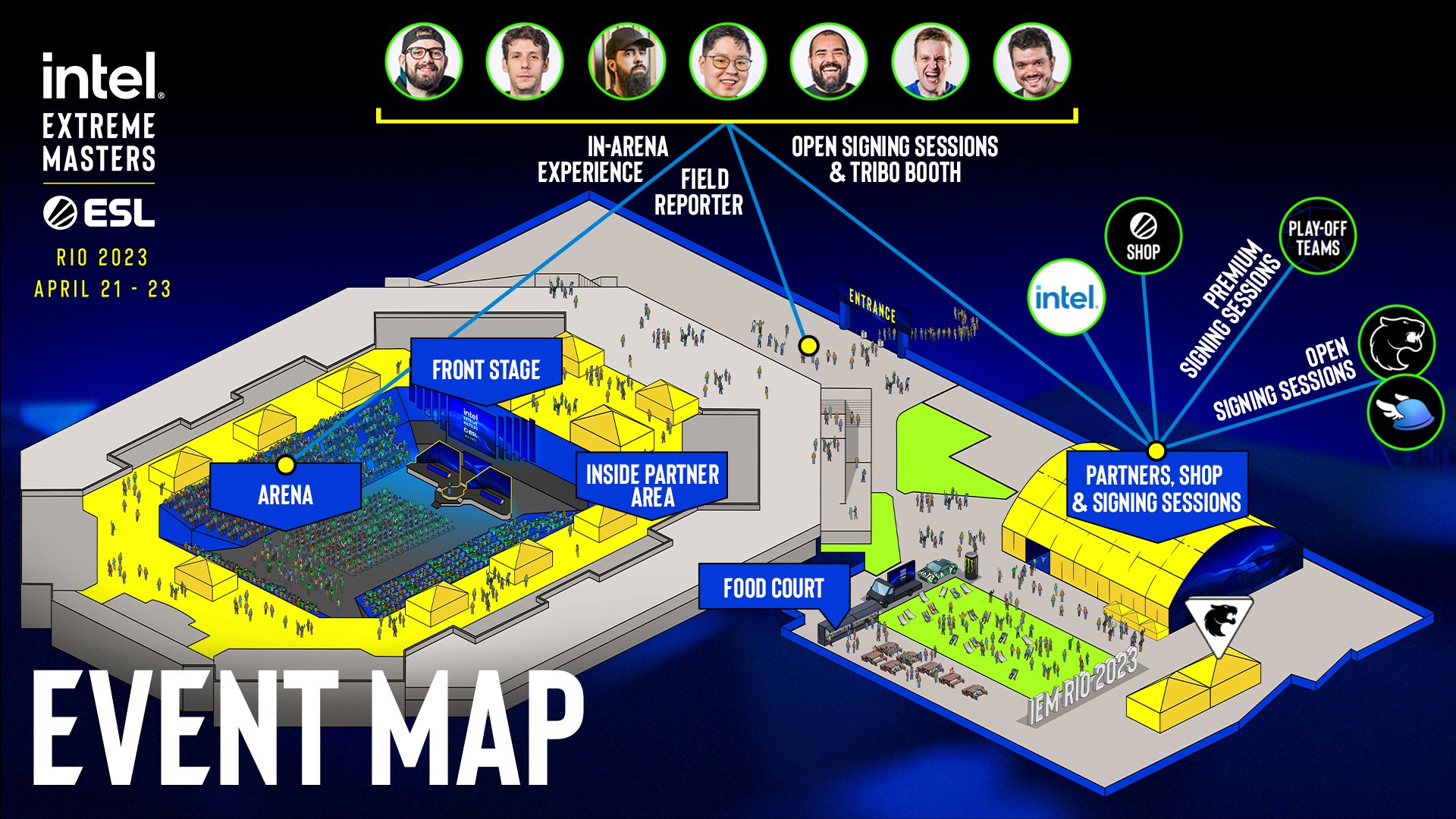 Wszystko, co musisz wiedzieć o Intel Extreme Masters Rio 2023